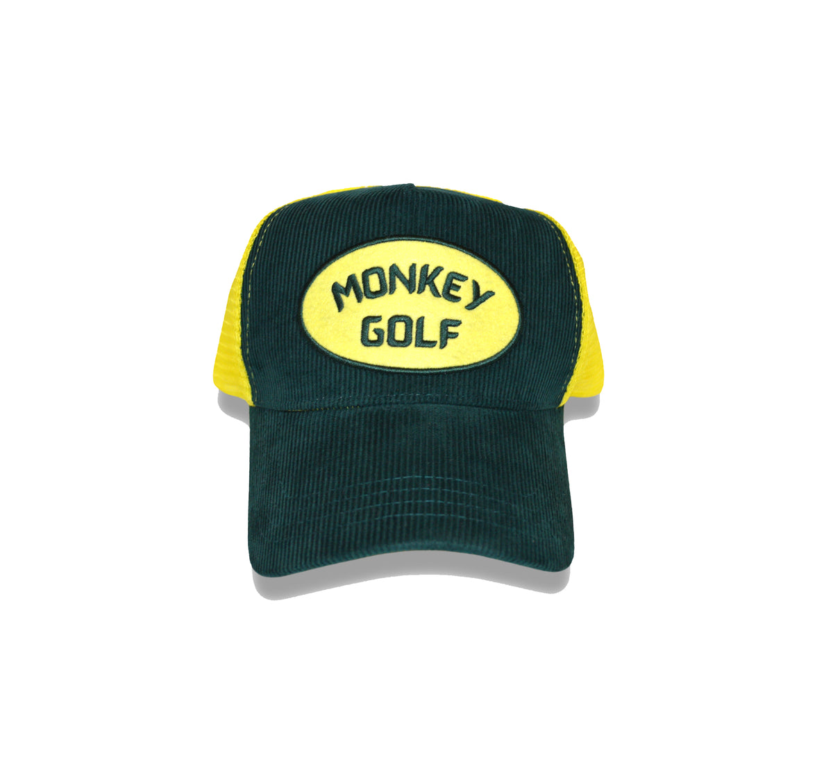 Yellow Green Corduroy Golf Hat – MonkeyGolf